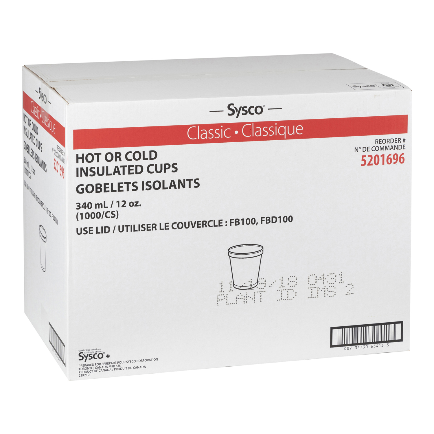 Manufacturer Nutrition Information